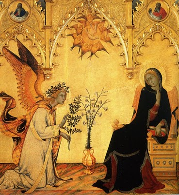 ALMA Y LIENZO: La Anunciación de Simone Martini